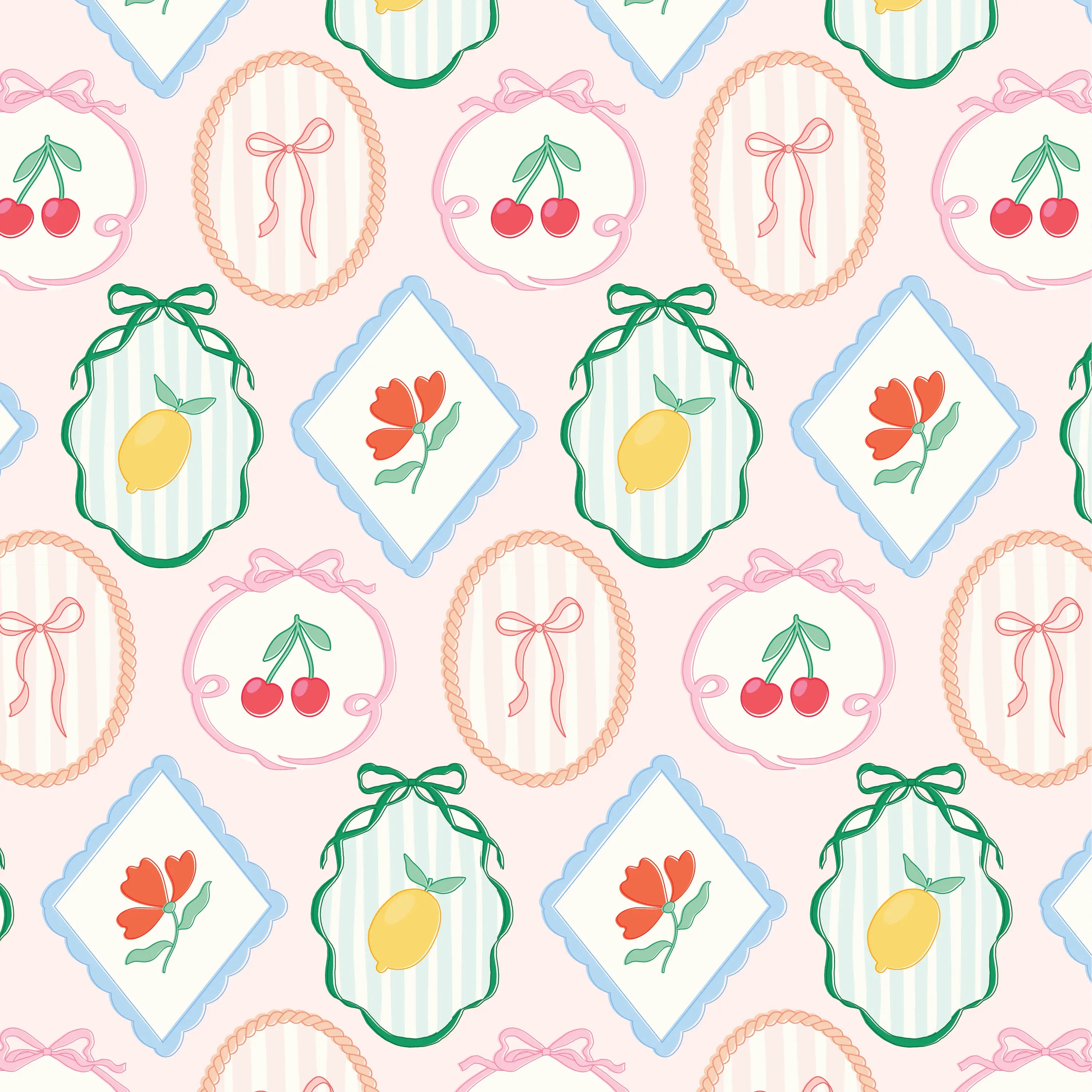 Fruit Cocktail Wrapping Paper – Paper & Vine Book Bar